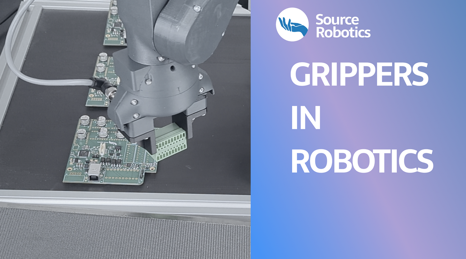 Types of grippers used in robotics | Source robotics – source robotics